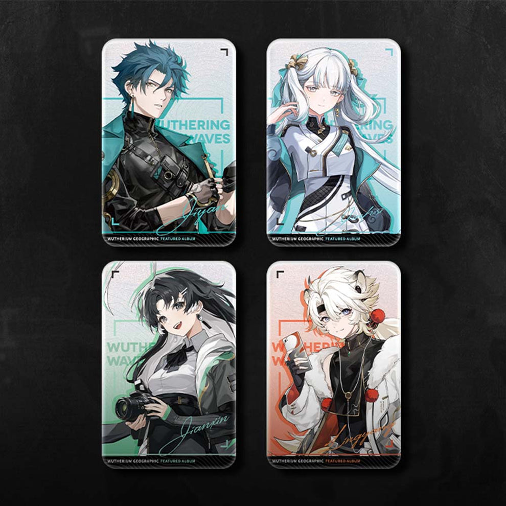 Wuthering Waves Wutherium Geographic Theme Reflective Badge – Wuthering ...